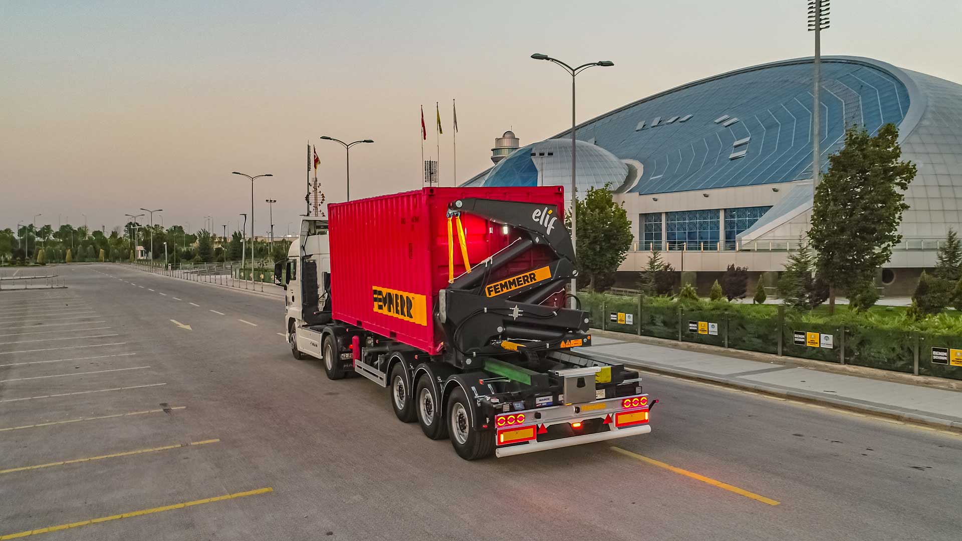 Container Trailer | Side Lifter | Side Loader | Swinglift